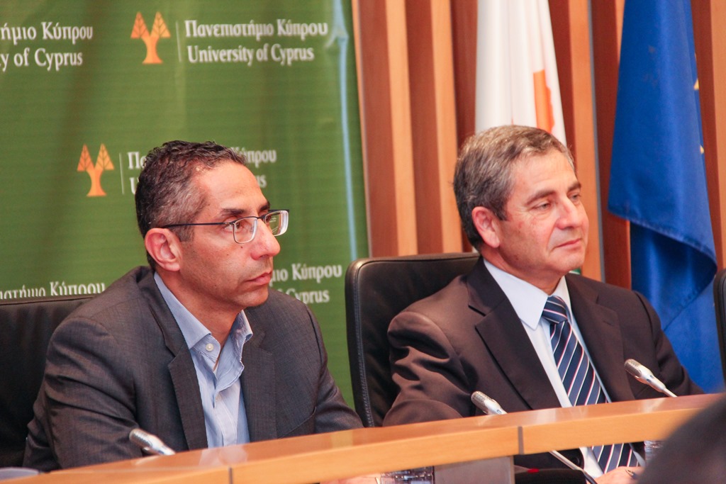 ΕΠΙΣΚΕΨΗ ΤΟΥ ΥΠΟΥΡΓΟΥ ΑΜΥΝΑΣ ΣΤΟ ΠΑΝΕΠΙΣΤΗΜΙΟ ΚΥΠΡΟΥ ΚΑΙ ΣΤΟ ΚΕΝΤΡΟ ...