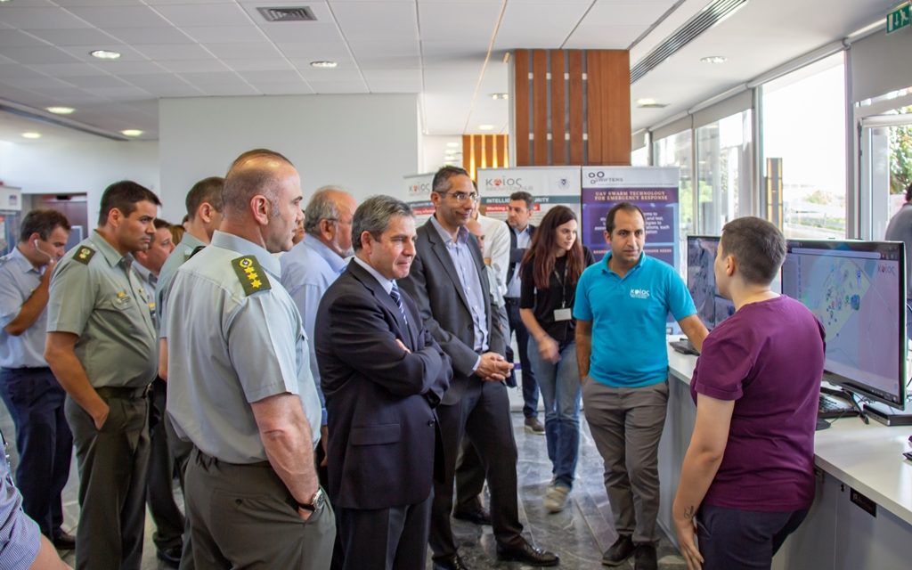 ΕΠΙΣΚΕΨΗ ΤΟΥ ΥΠΟΥΡΓΟΥ ΑΜΥΝΑΣ ΣΤΟ ΠΑΝΕΠΙΣΤΗΜΙΟ ΚΥΠΡΟΥ ΚΑΙ ΣΤΟ ΚΕΝΤΡΟ ...